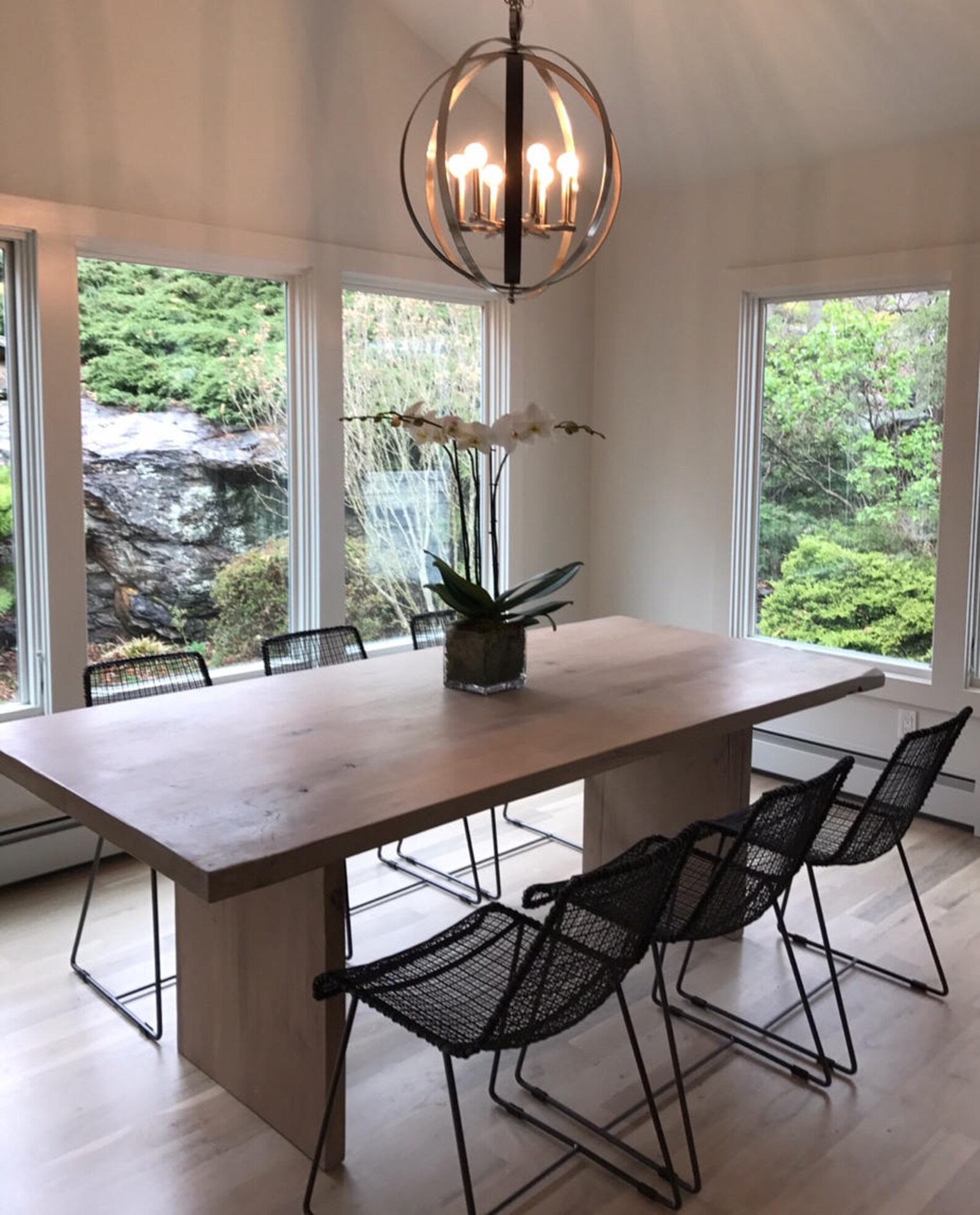 Mission Table Custom Elegant/contemporary Harwood Table - Etsy