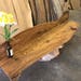 Live Edge Elm Bar With Backsplash- the Baller - Etsy