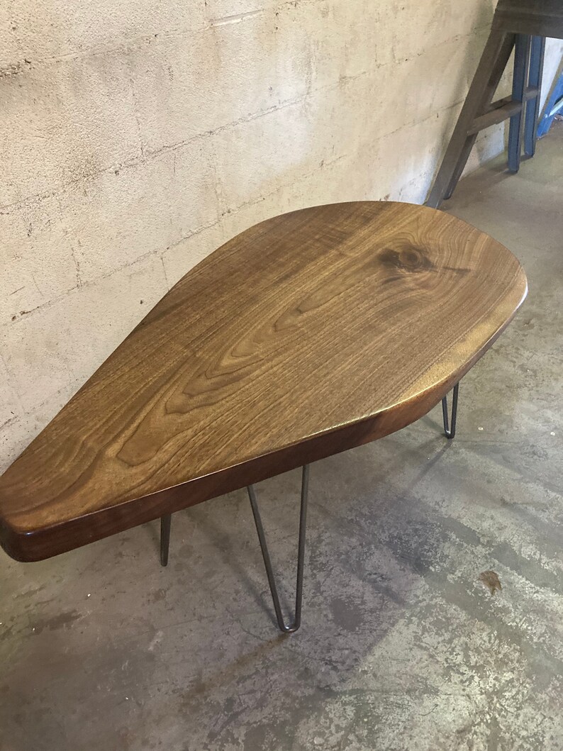 Live Edge Coffee Table the Kansas Comet - Etsy