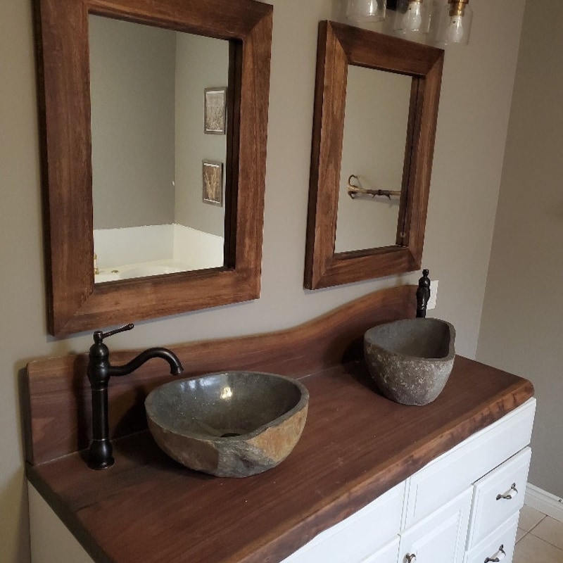 Live Edge Vanity - Etsy