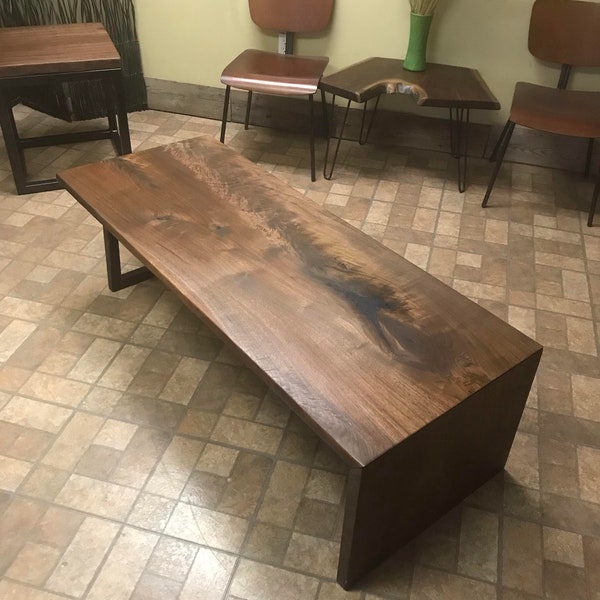 Waterfall Coffee Table - Etsy