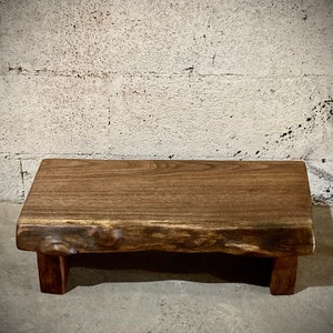 Live Edge Step Stool - Etsy