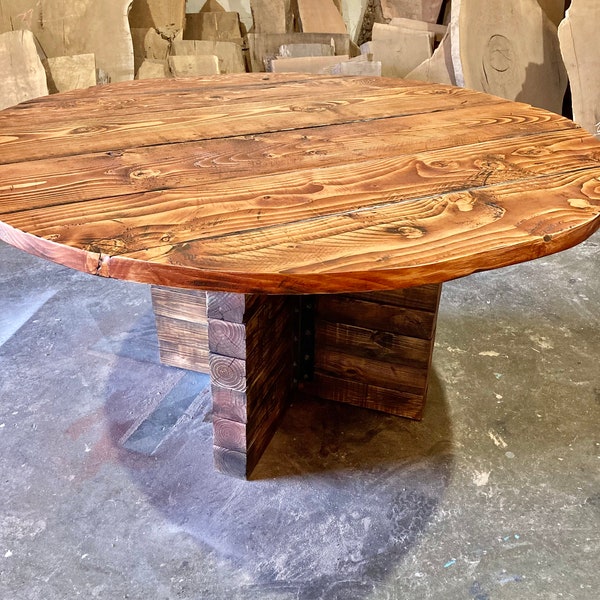 Circle Dining Table - Etsy