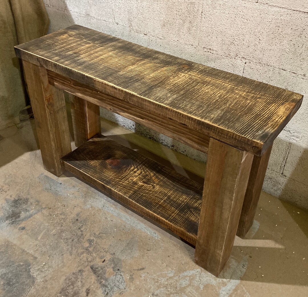 Aged Wood Entry Bench/display Stand - Etsy