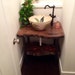 Live Edge Vanity/counter Tops Made From Hardwoods (walnut, Elm, Oak ...