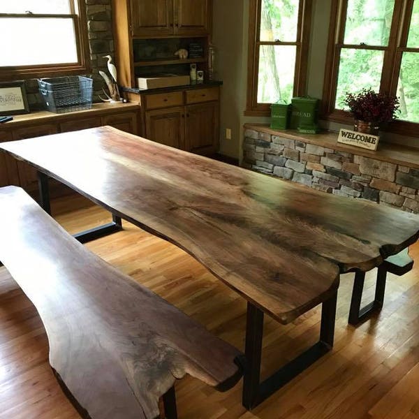 Live Edge Table - Etsy