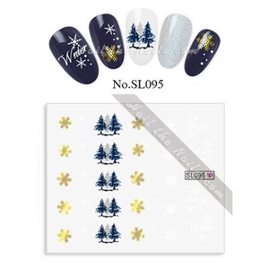 Christmas Snow Nail Art Snowflake Nail Art Angel Water - Etsy