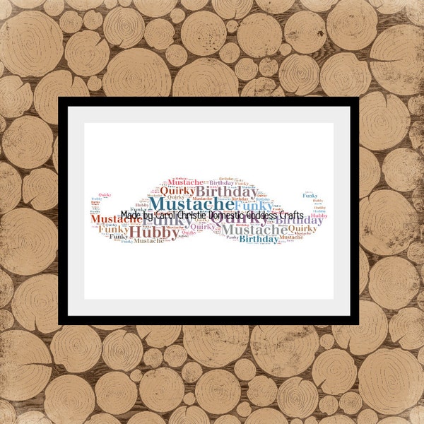 Mustache Bathroom - Etsy