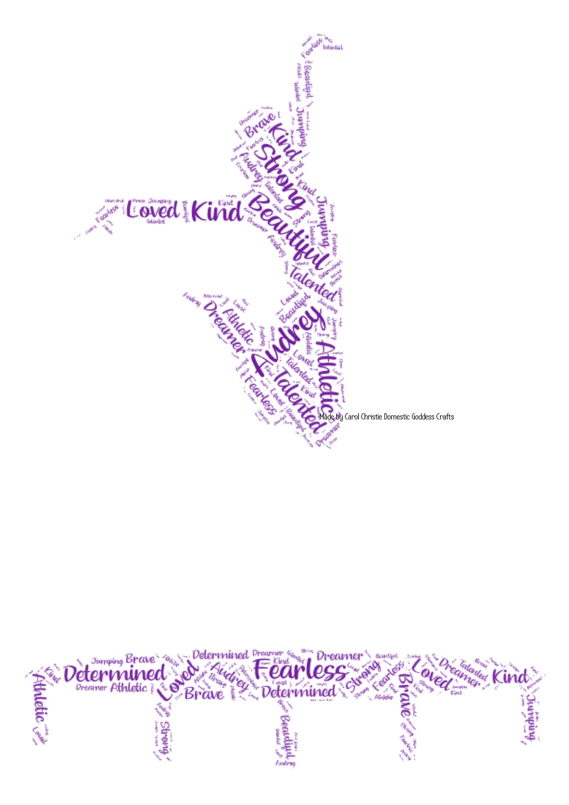 Trampoline Word Collage Trampolinist Print Trampoline - Etsy