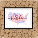 Map of USA Word Art, Personalised Map of America, American Word Collage ...