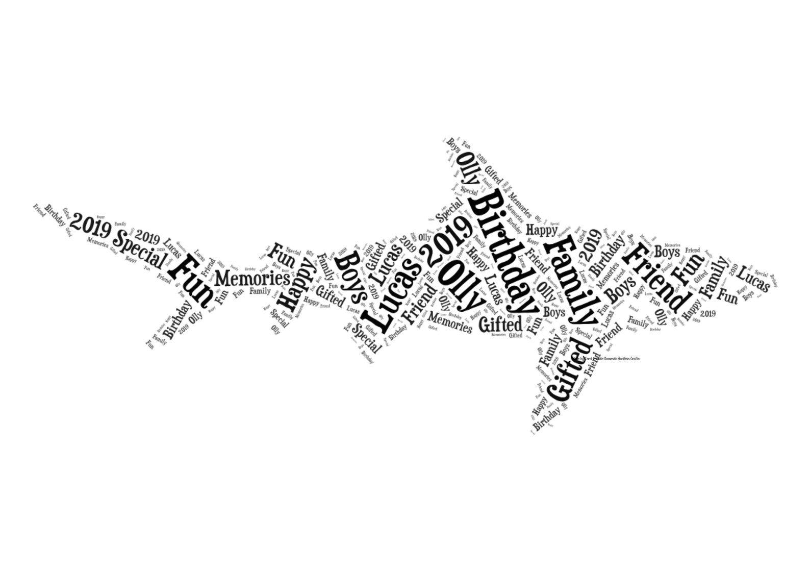 Shark Word Collage Shark Week Gift Shark Wordle Shark Word - Etsy