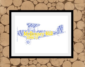 Airplane Word Art | Etsy