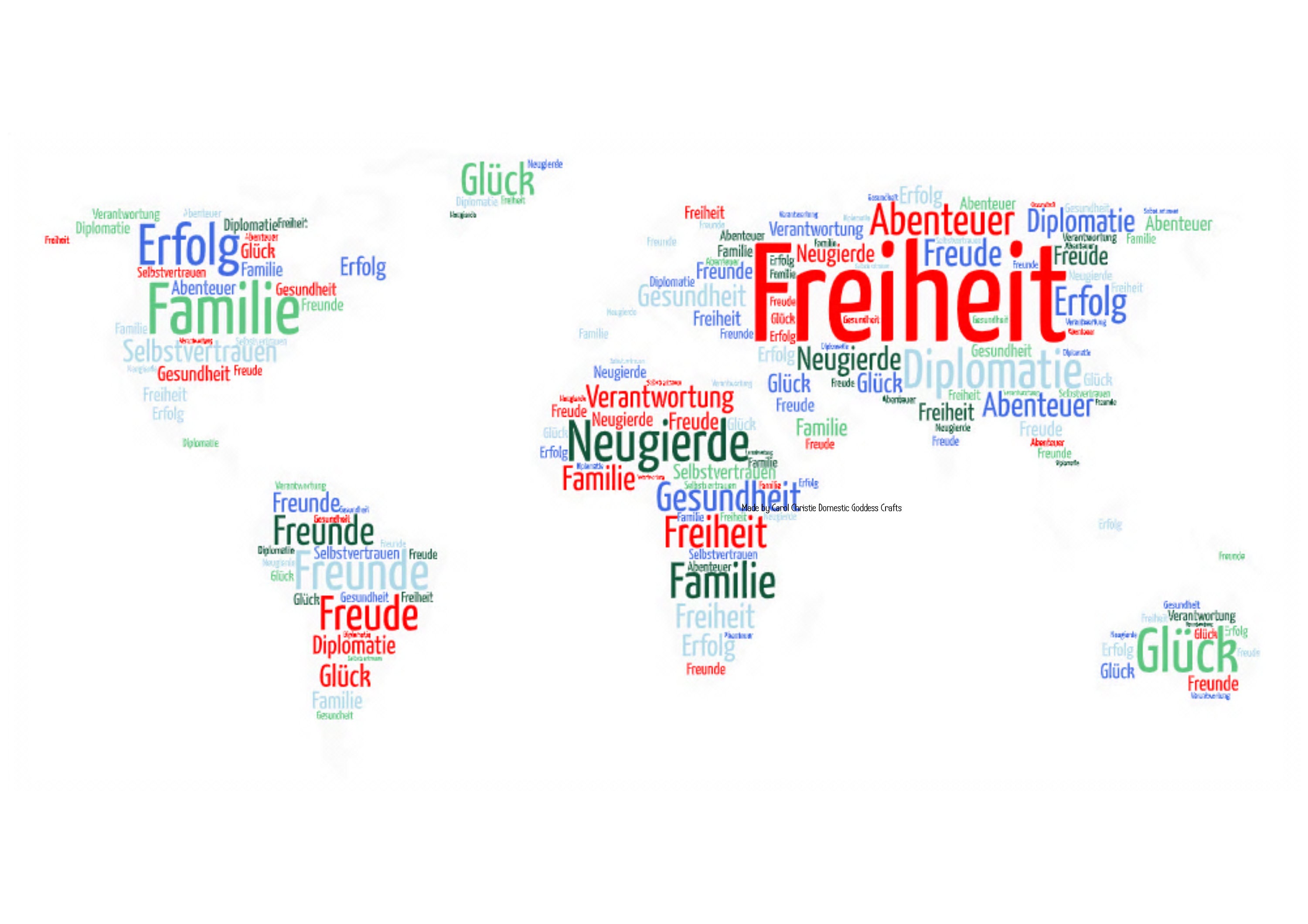 World Map Print, Personalised World Map, Travel Themed Gift, Map Word ...