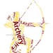 Archery Word Art, Gift for Archer, Personalised Archery Print, Archery ...