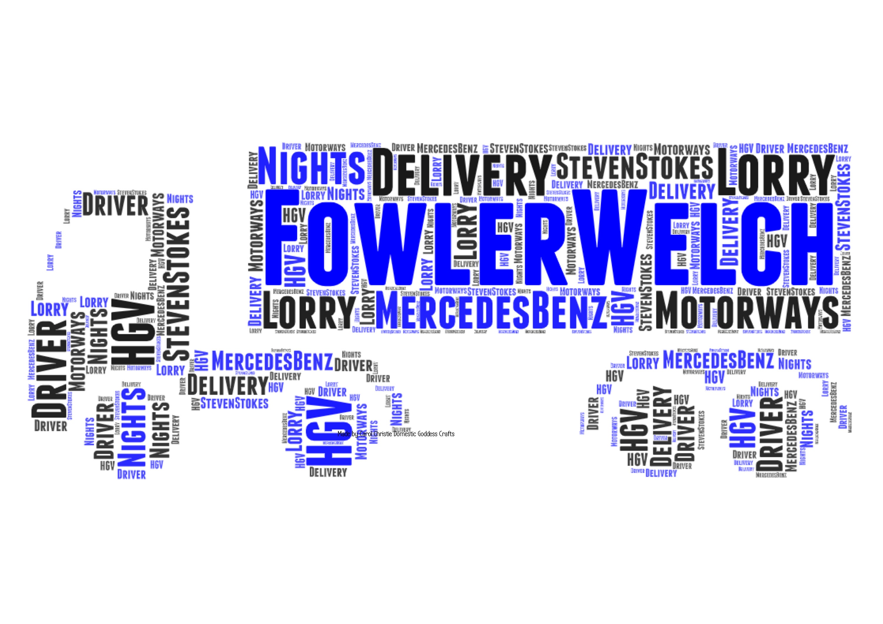 Truck Word Art, Truck Word Collage, Truck Wordle, Lorry Word Art, Gift ...