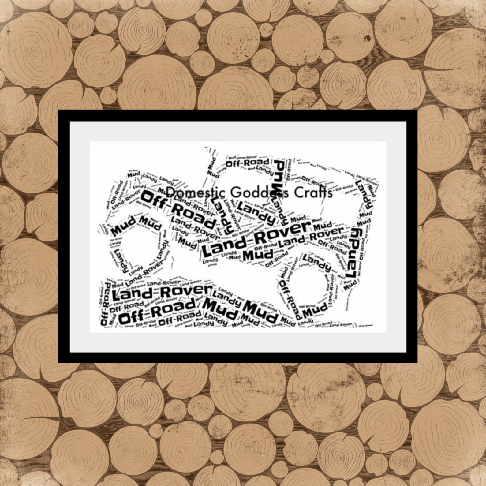 Land Rover Print, Personalised Defender Print, Land Rover Defender ...