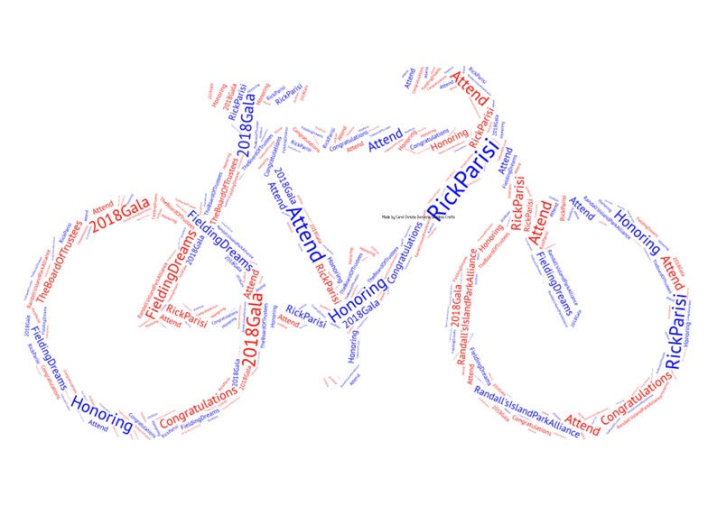 Bike Word Art Personalised Bike Print Cyclist Gift Bike | Etsy