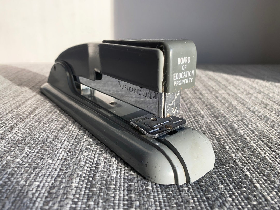 Vintage Swingline Stapler 27 Made in USA Department of Education Etsy UK