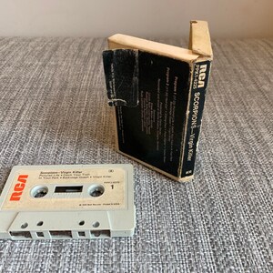 Scorpions - Virgin Killer Cassette USA Original 1976 First Run Paper ...