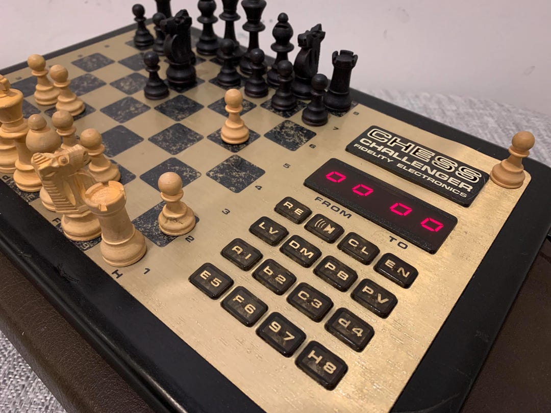 Fidelity Chess Challenger 1979 Computer Chess Challenge AI Chess - Etsy