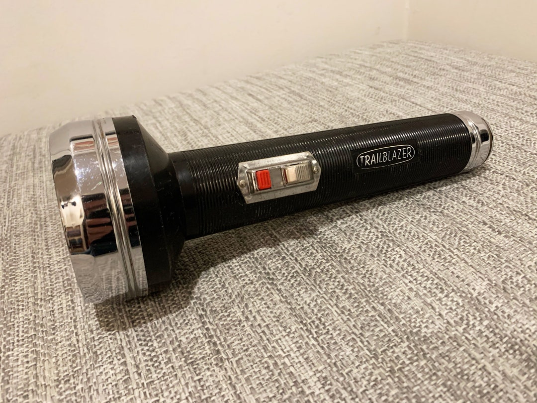 Trailblazer Flashlight 3D Cell Oversized Flashlight Vintage - Etsy