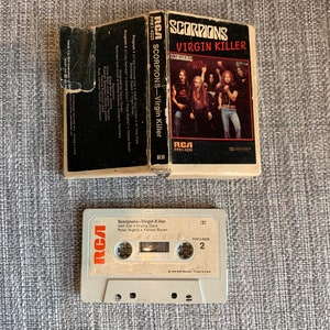 Scorpions - Virgin Killer Cassette USA Original 1976 First Run Paper ...