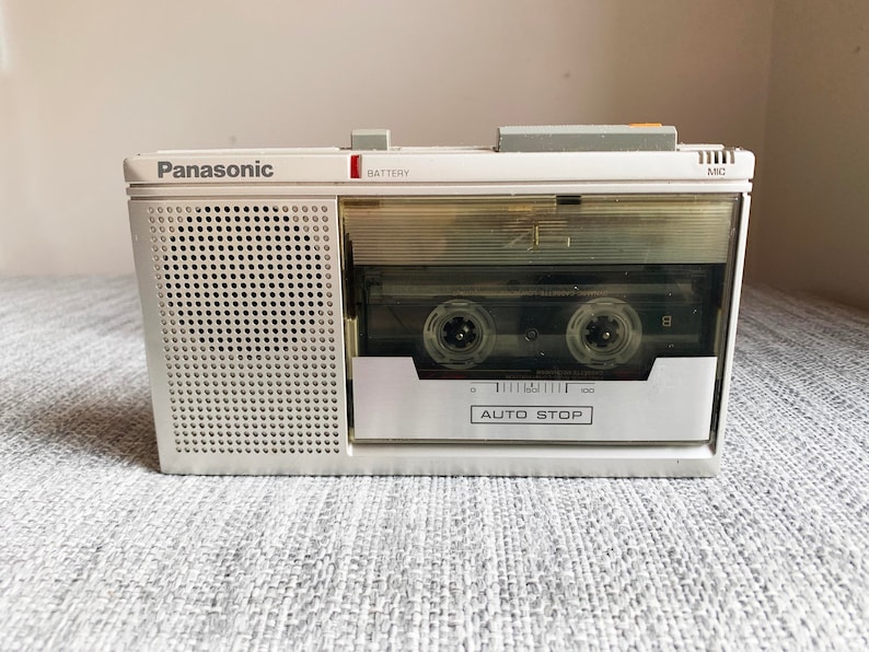 Vintage Panasonic Cassette Player / Recorder Original Packaging and ...