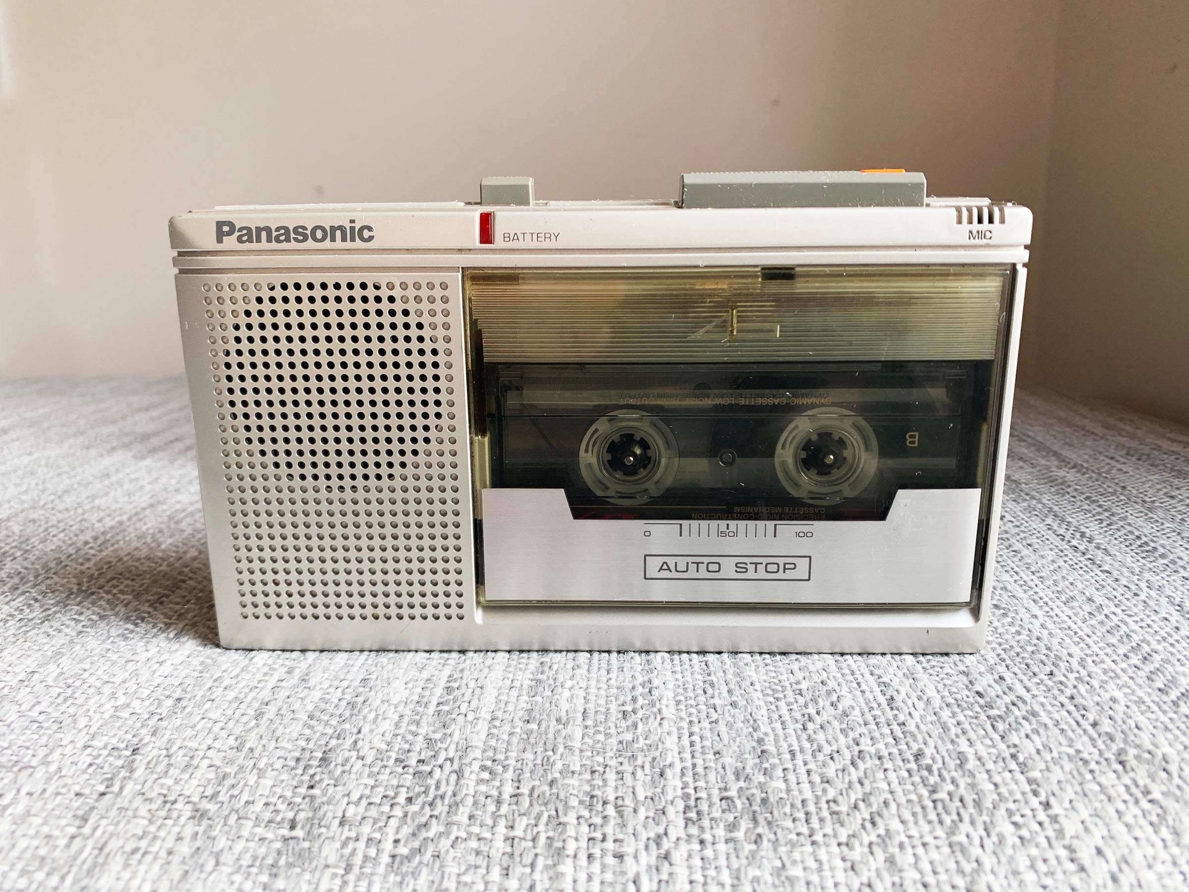 Vintage Panasonic Cassette Player / Recorder Original Packaging and ...
