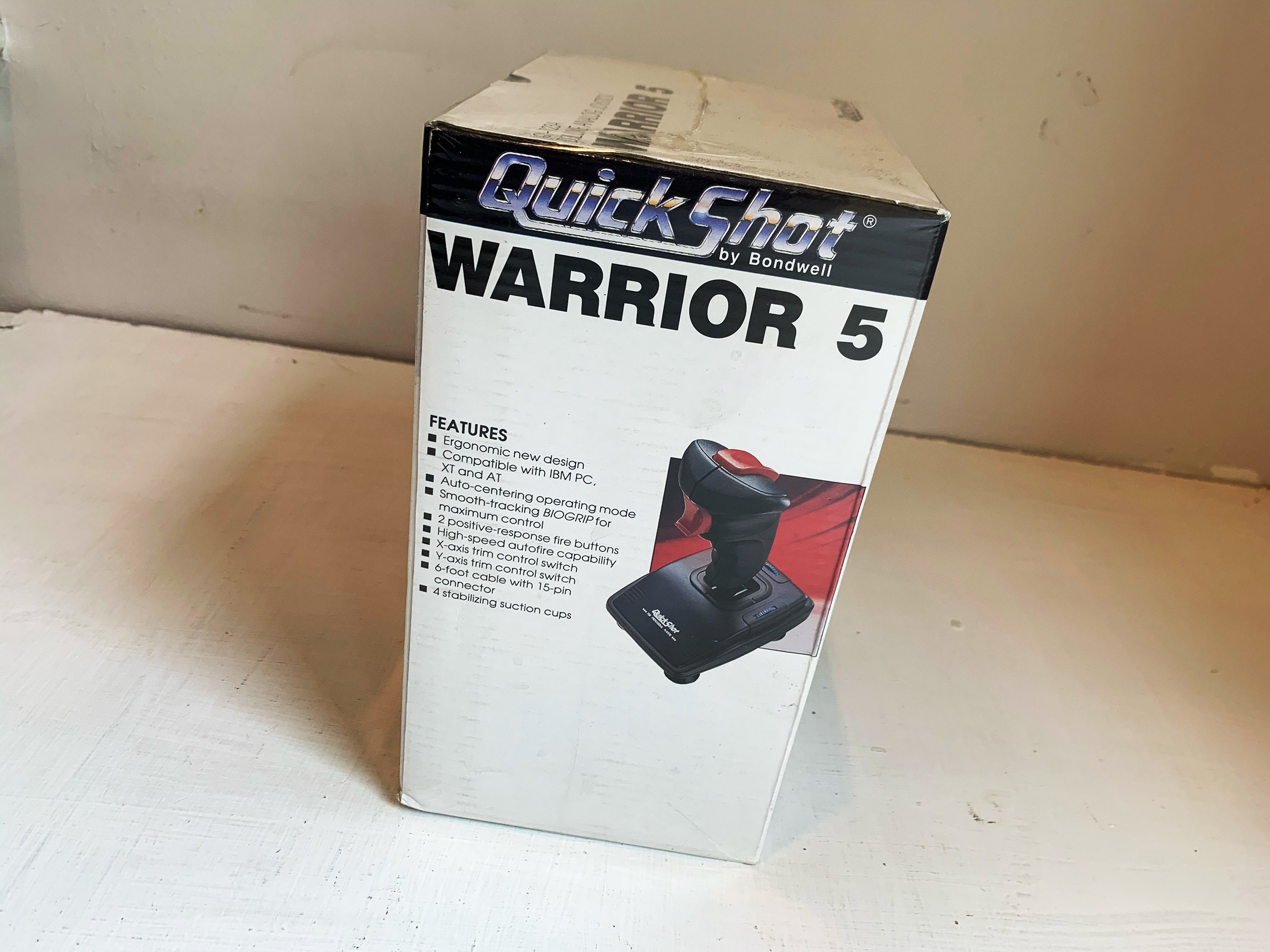 Sealed Quickshot Warrior 5 QS-123A Joystick | IBM Pc/xt/at | New in Box ...