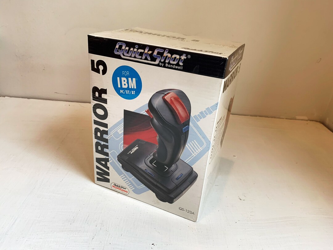 Sealed Quickshot Warrior 5 QS-123A Joystick | IBM Pc/xt/at | New in Box ...