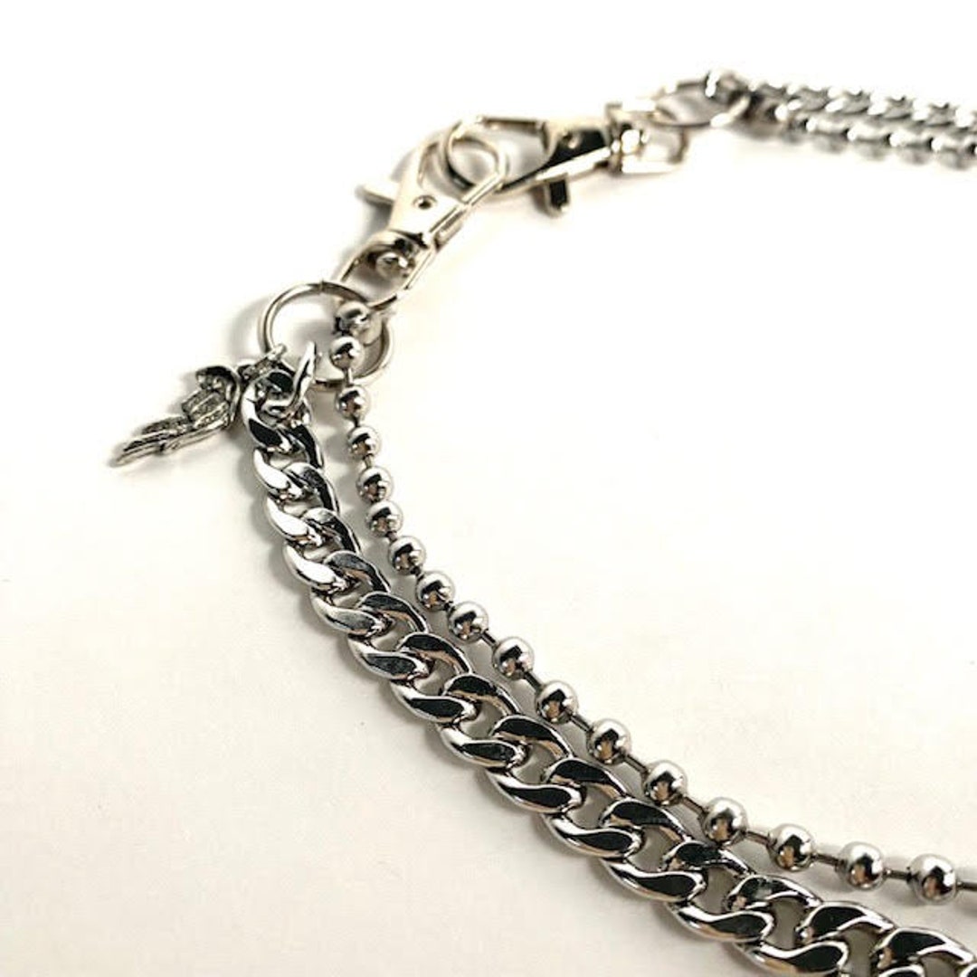 Versatile Loop Chain Necklace- Curb Chain - Etsy