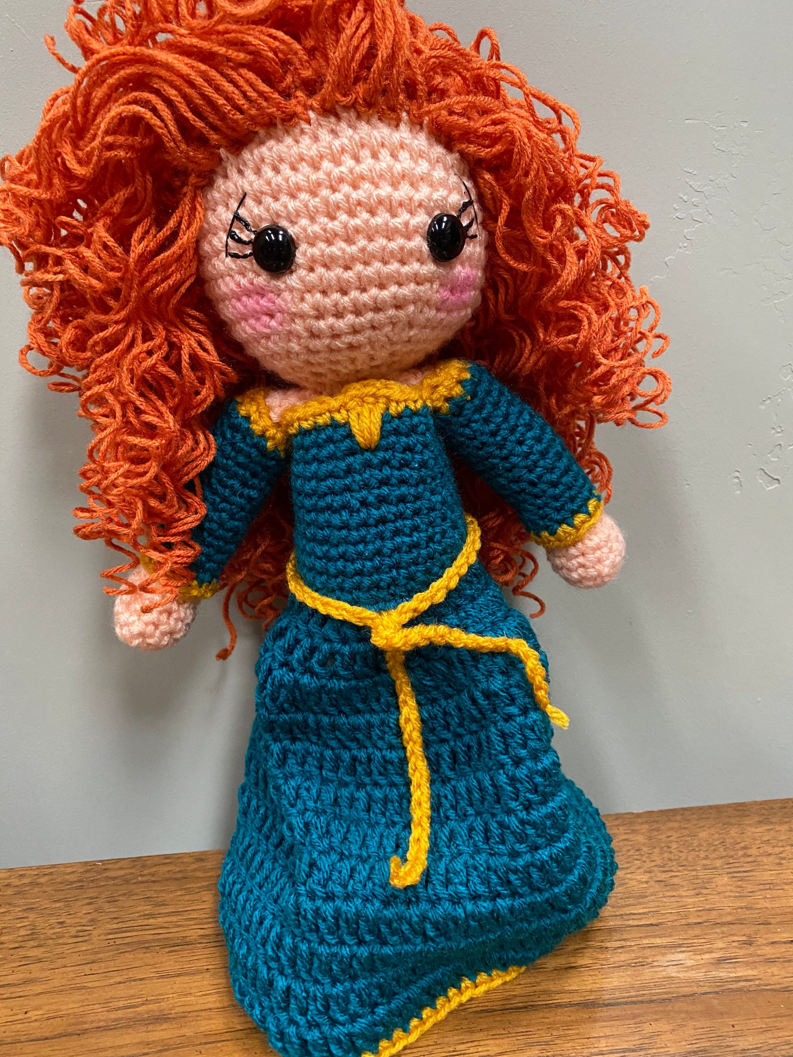 Crochet Merida - Etsy España