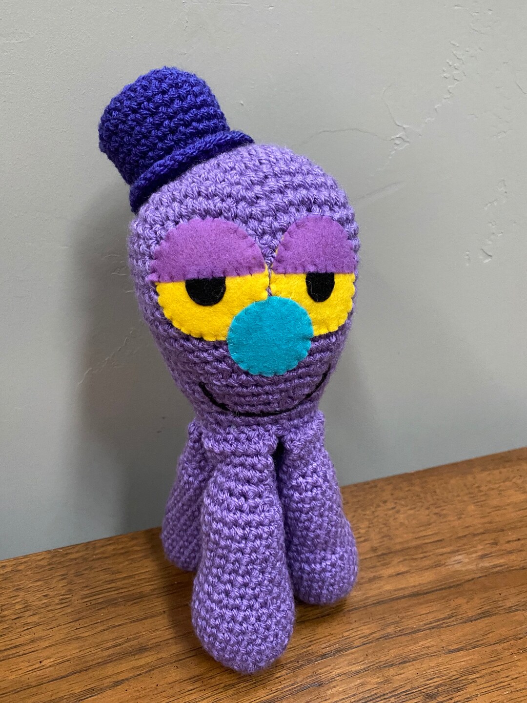 Crochet Mr.octi Inspired Toy/ Kawaii Octi / Amigurumi Mr. Octi/ 12 Inch ...