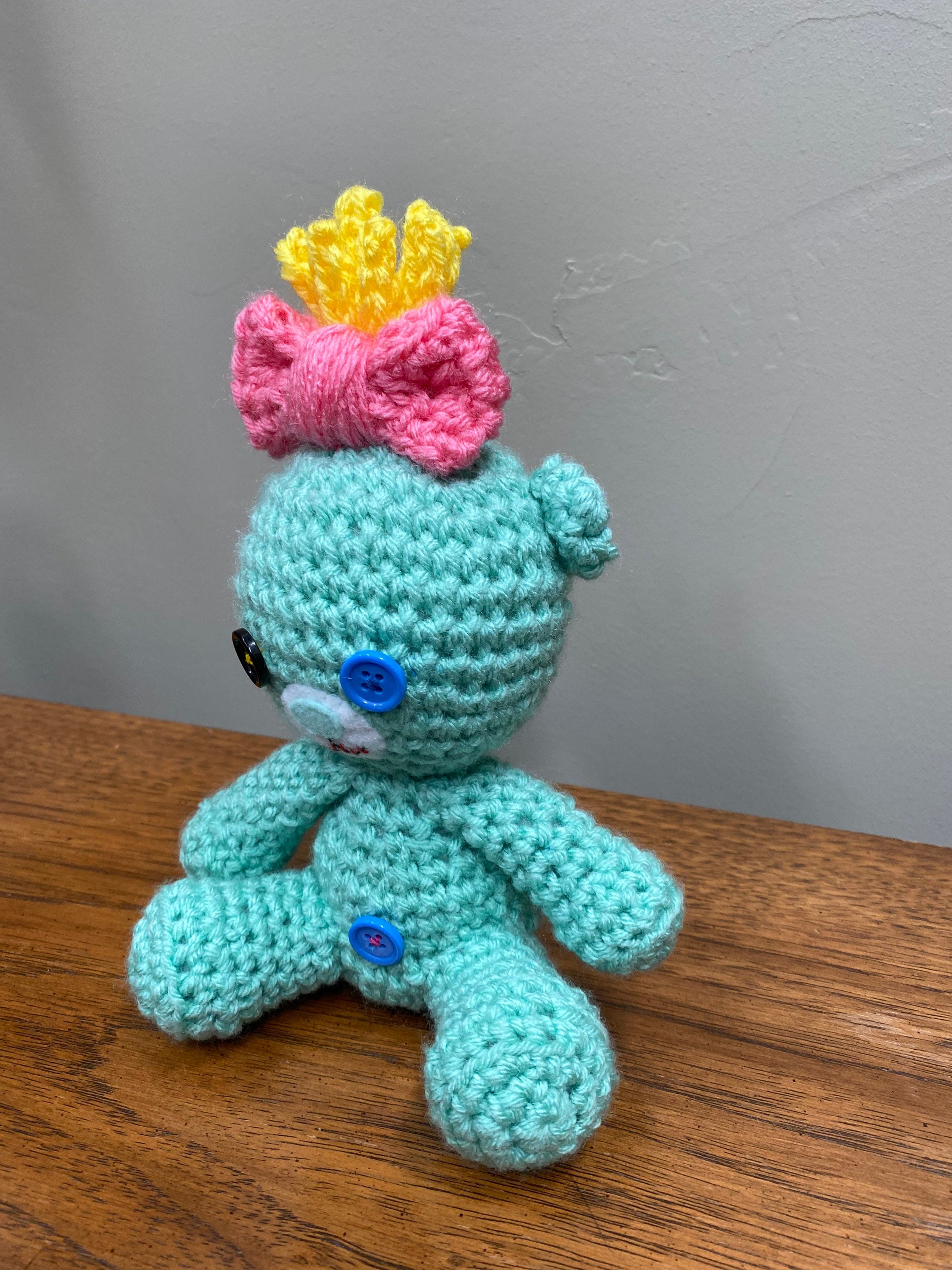 Stuffed Animals & Plushies Toys & Games Crochet scrump inspired bear ...