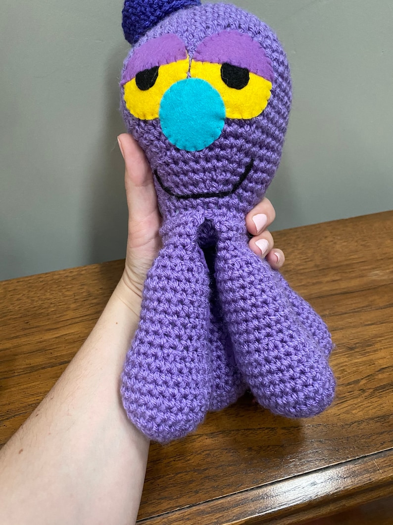 Crochet Mr.octi Inspired Toy/ Kawaii Octi / Amigurumi Mr. - Etsy