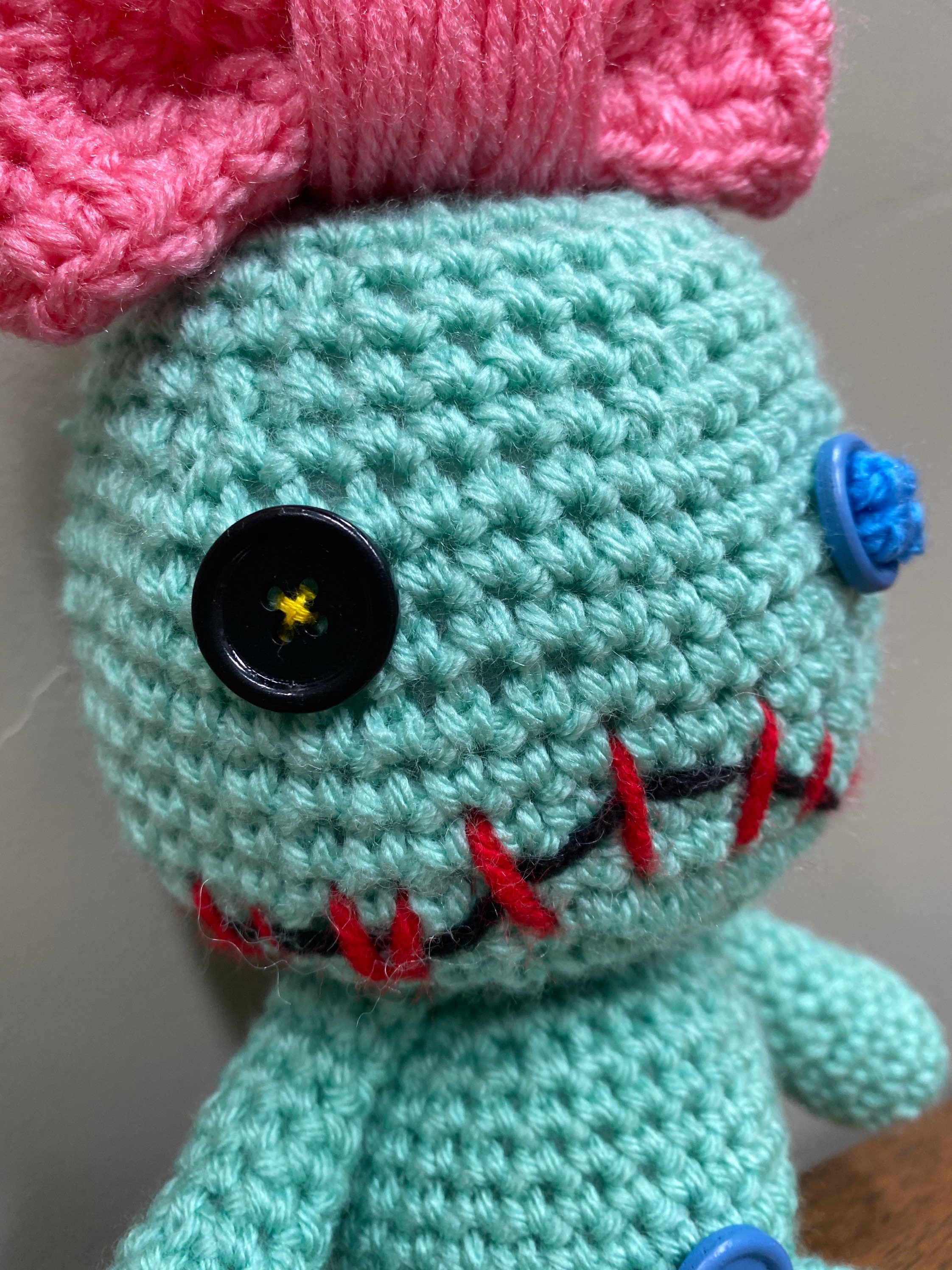 Crochet Scrump Inspired Doll/ Lilo and Stitch / 10 Inch Doll/ | Etsy