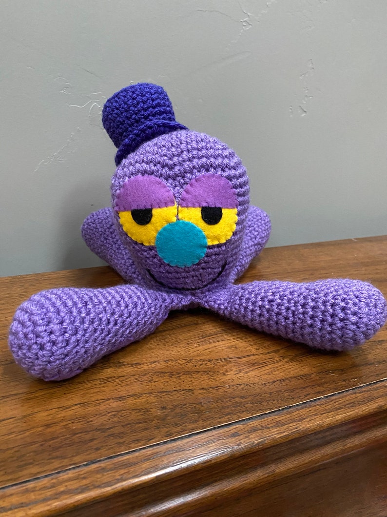 Crochet Mr.octi Inspired Toy/ Kawaii Octi / Amigurumi Mr. - Etsy
