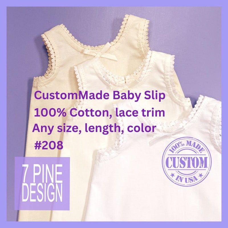Baby Dress Slip - Etsy