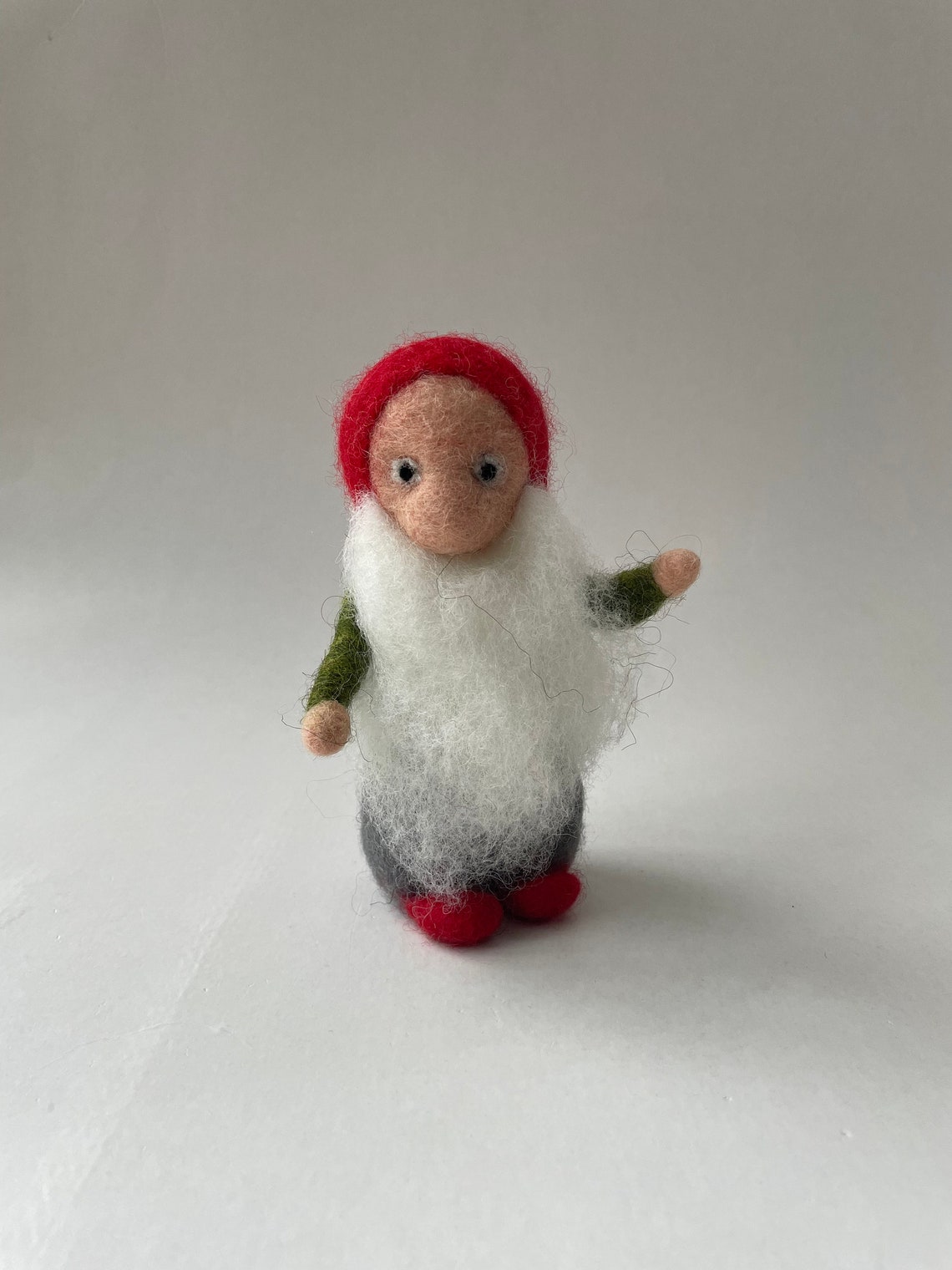 Tomte und der Fuchs gefilzt.Filz,Waldorf-art.Märchen.Jahreszeitentisch ...