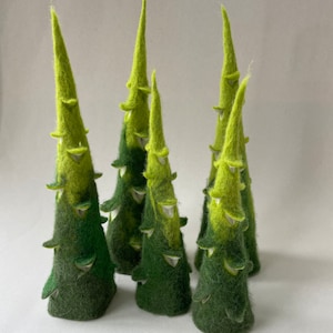 Christmas Tree,felted-tree,wet Felted,christmas Decoration,filzart ...