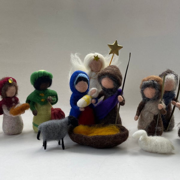 Felt Nativity - Etsy