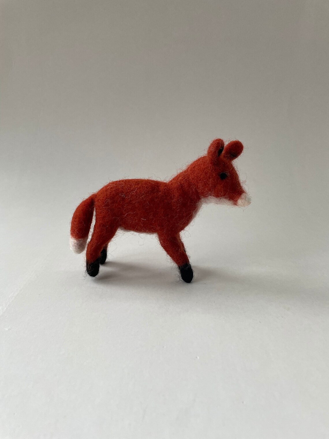 Tomte und der Fuchs gefilzt.Filz,Waldorf-art.Märchen.Jahreszeitentisch ...