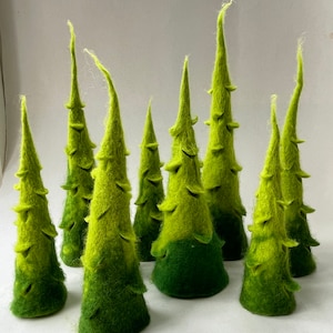 Christmas Tree,felted-tree,wet Felted,christmas Decoration,filzart ...