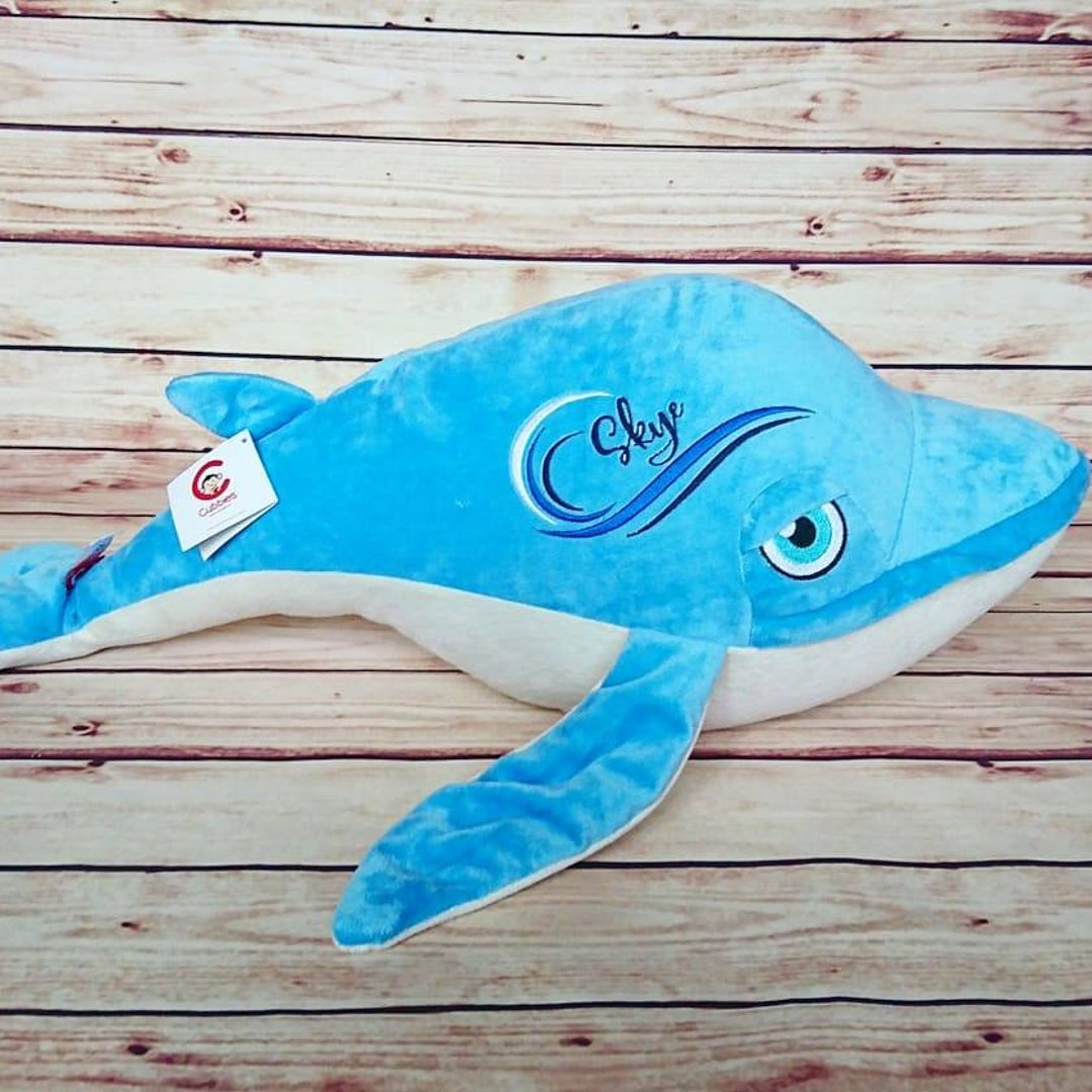 Personalised Blue Whale - Official Cubbies - Etsy