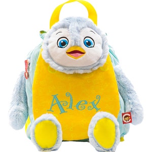 Puddles the Penguin Cubbies Backpack Personalised With Emboidered Name ...