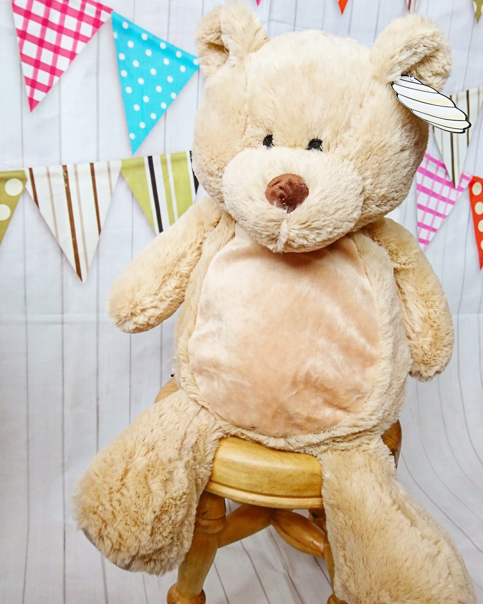 Personalised Embroidered Stuffed Teddy Bear - Etsy
