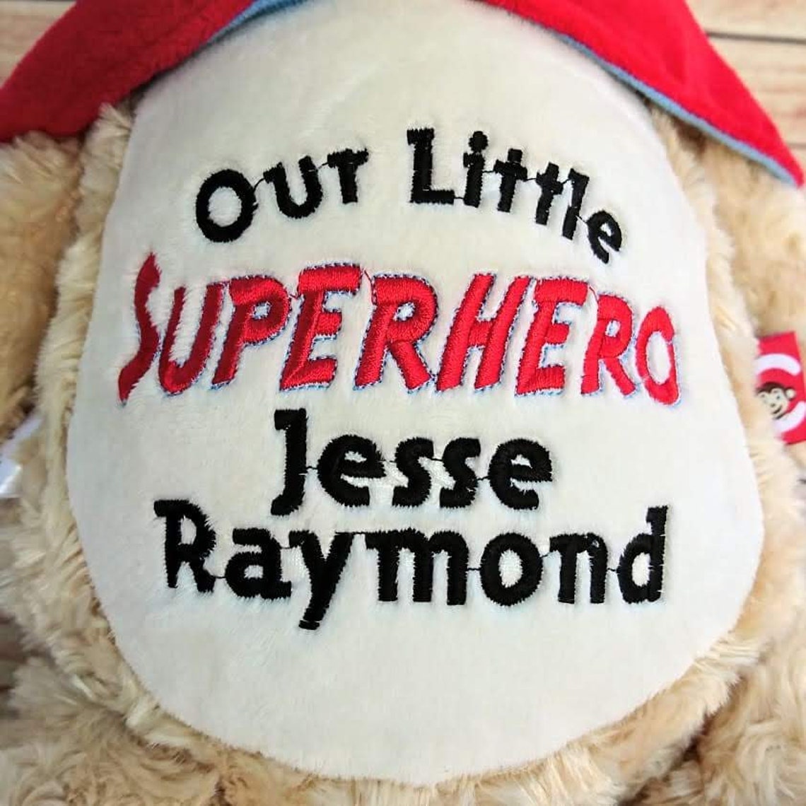Hero the Superhero Bear Official Cubbies Bear With Attached - Etsy