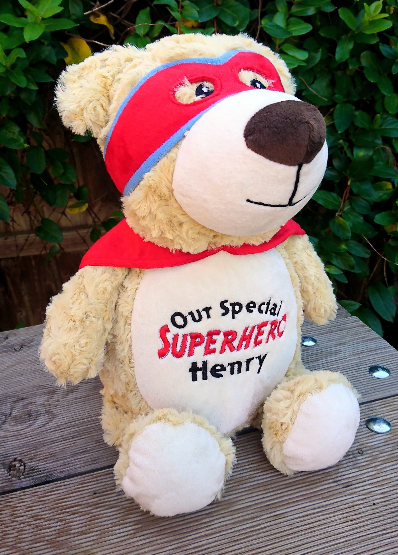 Hero the Superhero Bear Official Cubbies Bear With Attached - Etsy