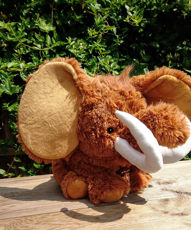 Maximus the Mammoth Teddy With Personalised Ears - Etsy
