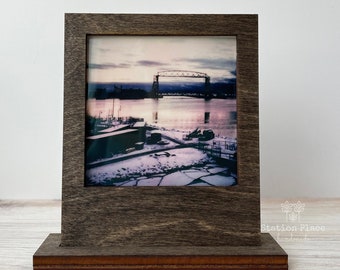 Modern Photo Stand // Minimalistic Frame // Photo Holder - Etsy